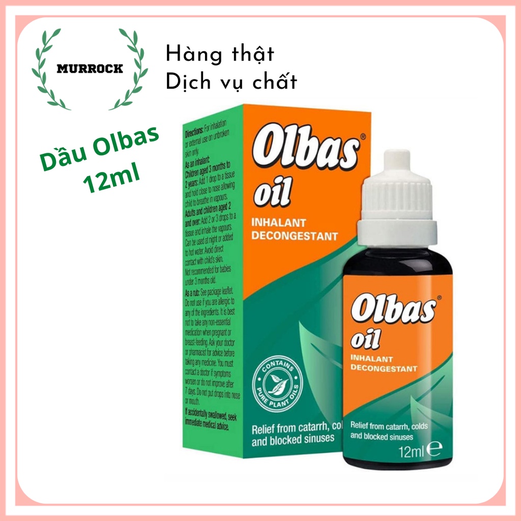 Dầu xông mũi Olbas Oil Inhalant 12ml UK (HSD 11.2026) | Shopee Việt Nam