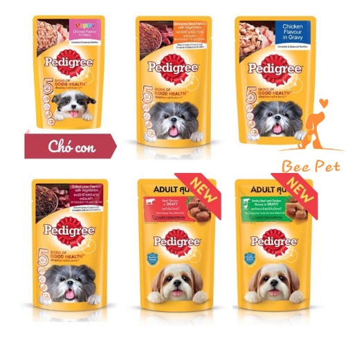 Pate Pedigree 130g - thức ăn ướt cho chó dạng sốt đủ vị | Shopee Việt Nam
