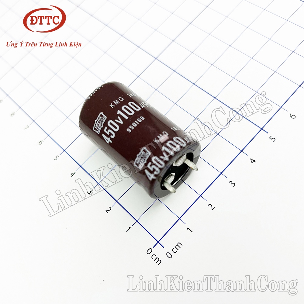 Tụ Hóa Black King Kong 100uF 450V Chân Cứng 22x35mm | Shopee Việt Nam