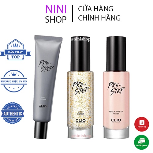 Tinh Chất Lót Làm Ẩm Da Clio Pre-Step Moist Primer, Pre-Step Peach Tone ...