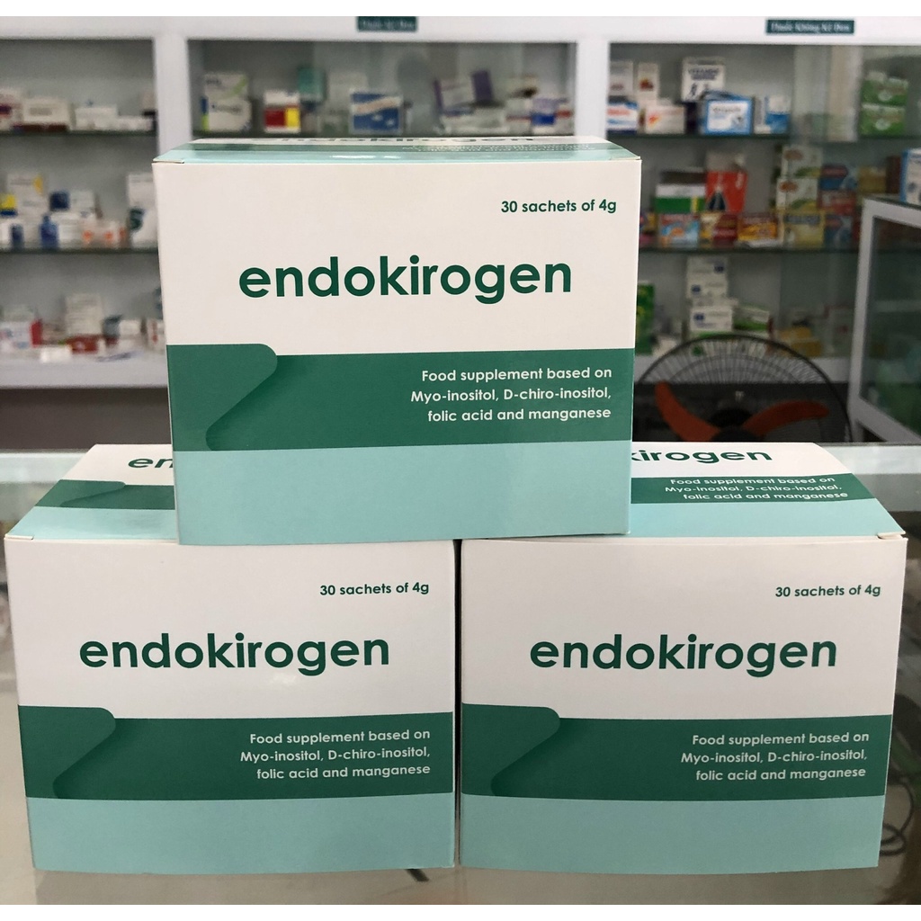 Endokirogen - Hộp 30 gói nhập khẩu chính hãng từ Ý dùng cho phụ nữ có ...