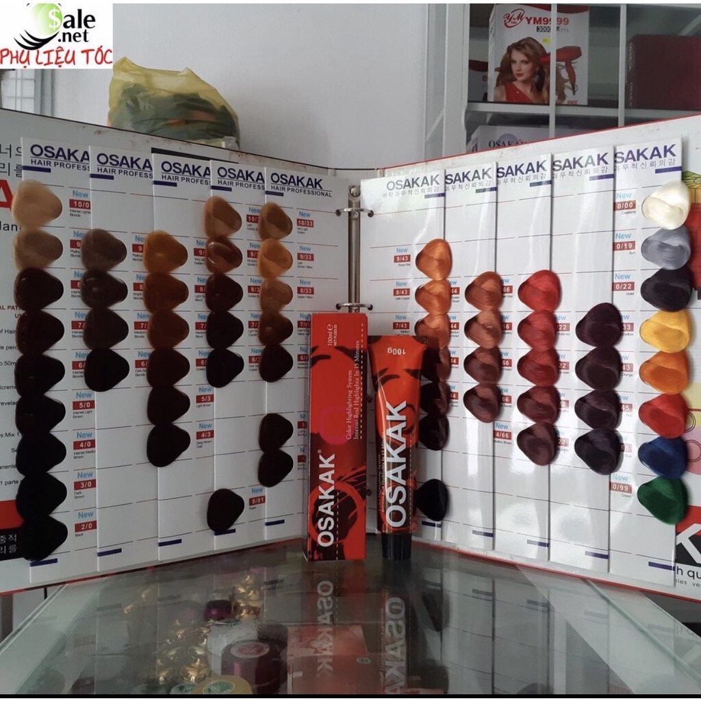 Bảng màu nhuộm osakak | Shopee Việt Nam