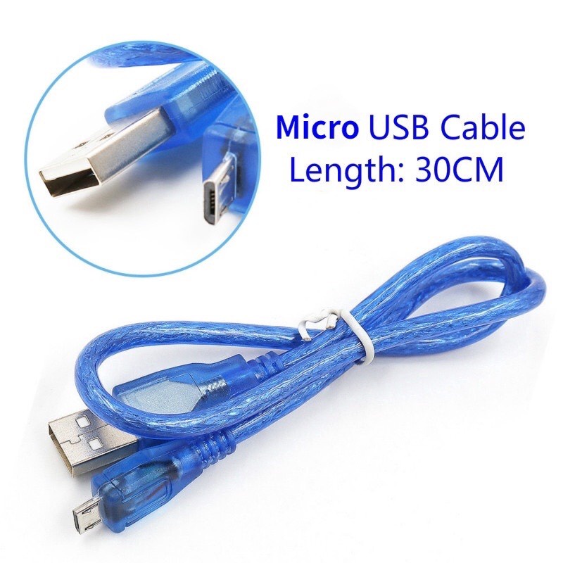 Cáp USB Nano Mini / Cáp USB Micro / Cáp USB Vuông (30cm) cho Arduino ...