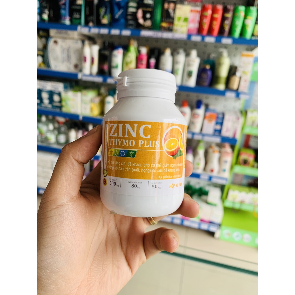 TĂNG ĐỀ KHÁNG ZINC THYMO PLUS | Shopee Việt Nam