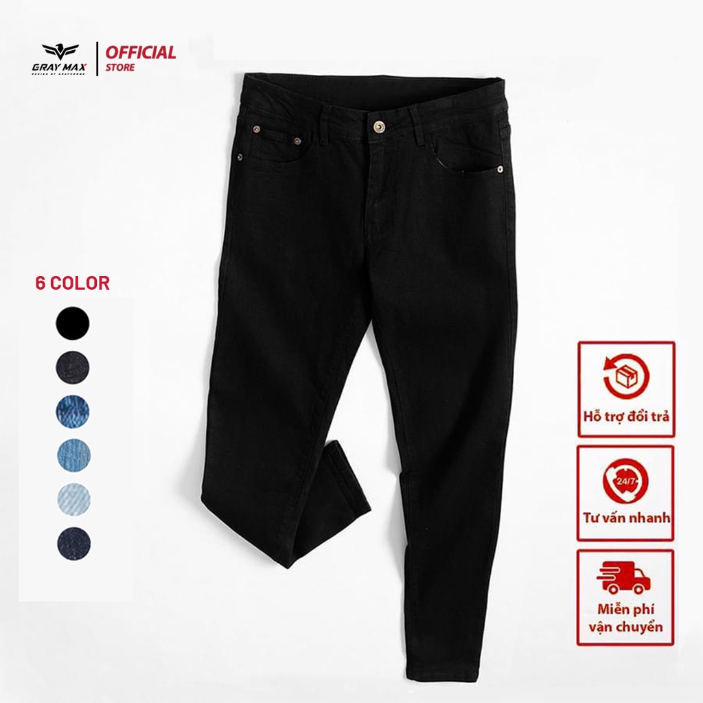 Quần jean nam chất đẹp dáng Slimfit, phong cách trẻ trung, co giãn tốt ...