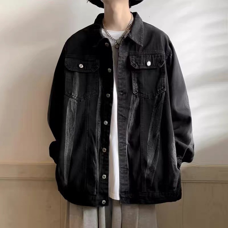 Áo Khoác Jean Loang Chất Unisex Nam Nữ Chất Dày Dặn | Shopee Việt Nam