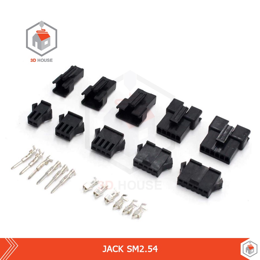 Jack Kết Nối Đực Cái SM2.54 2P - 12P (1 Cặp) | Shopee Việt Nam