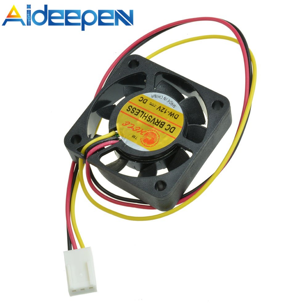 Quạt Tản Nhiệt Máy Tính Không Chổi Than AIDEEPEN 3Pin 40mm Mini 4cm DC ...