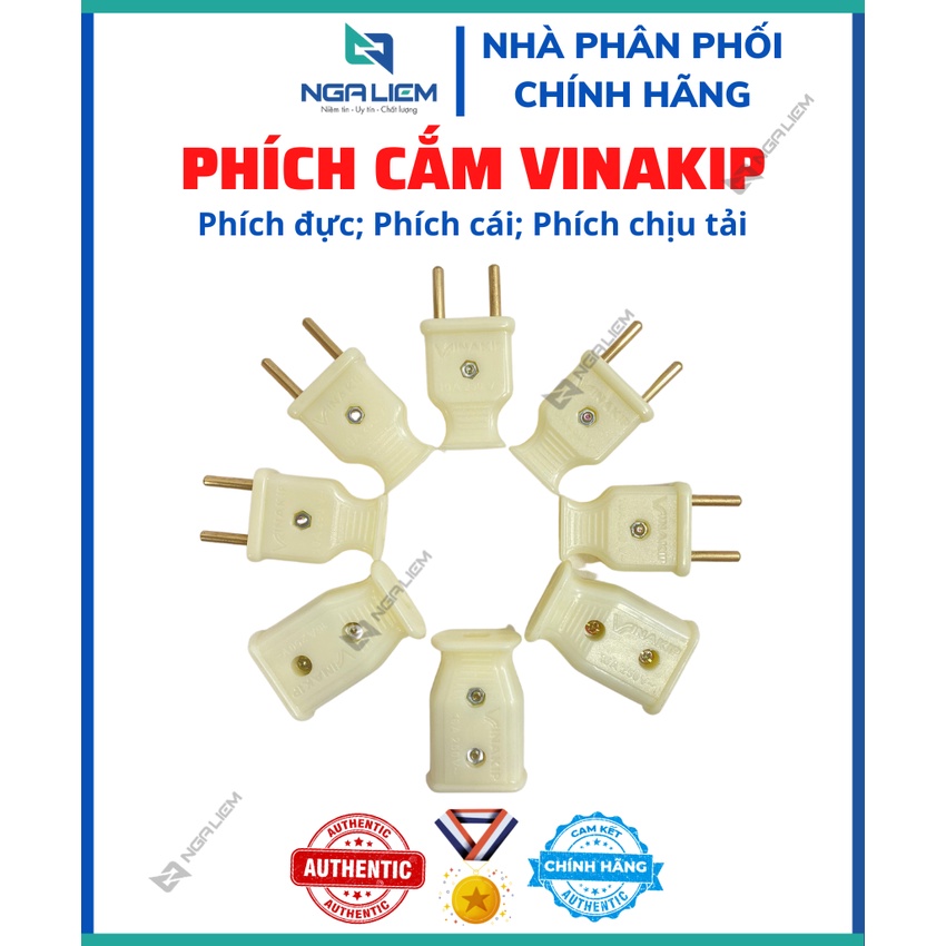 Phích Cắm Đực (PC19) + Phích Cắm Cái (DN09) VINAKIP | Shopee Việt Nam