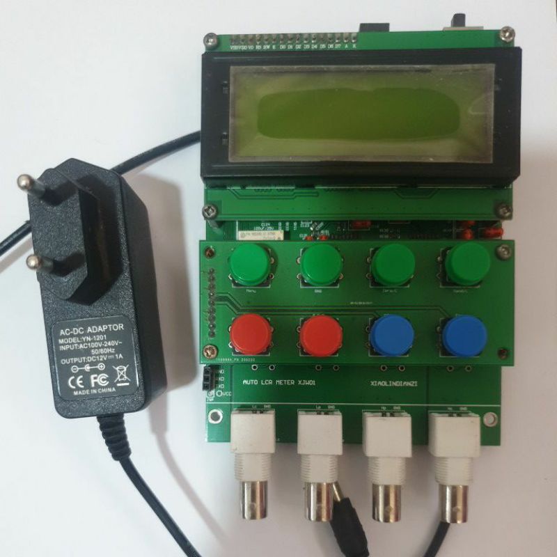 Bo máy XJW01 LCR đo ESR điện cảm, điện dung, điện trở, sai số 0.3% ...