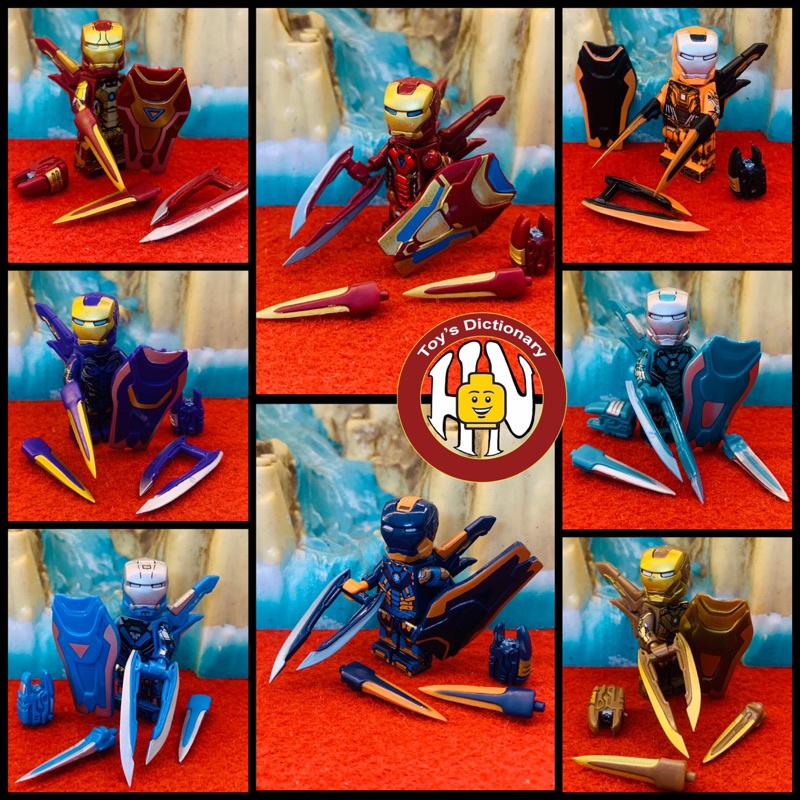 Đồ Chơi Xếp Hình - Lắp Ráp Iron Man - Người Sắt - Loại Full Phụ Kiện ...