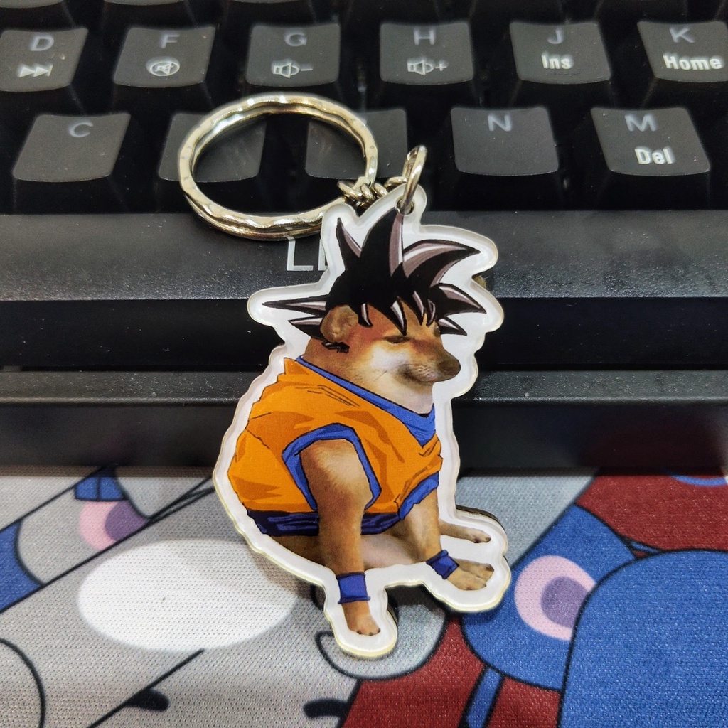 Móc khóa cheems meme shiba inu phong cách hài hước nhiều nhân vật treo ...