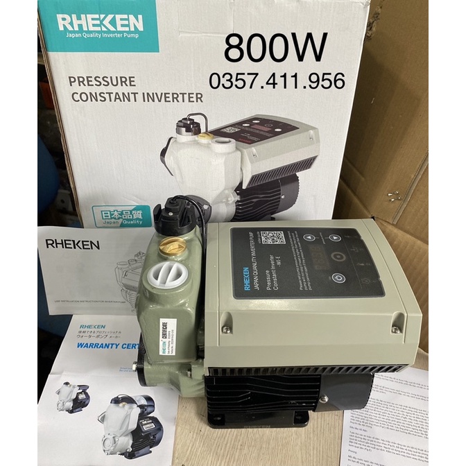 máy bơm tăng áp biến tần rheken wzb 45-800L (800w) | Shopee Việt Nam