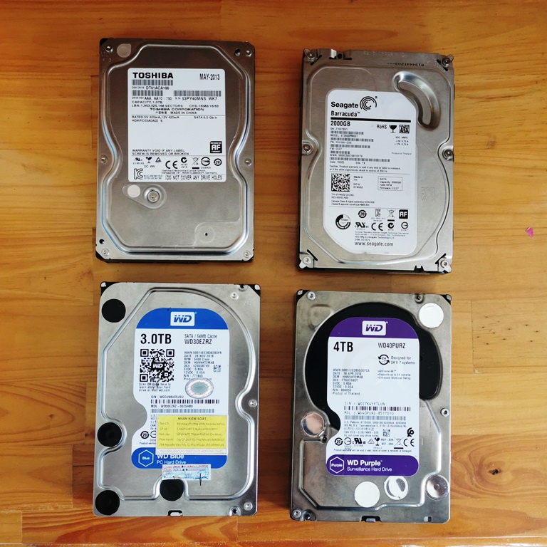 Ổ cứng 1TB 2TB 3TB 4TB 6TB 8TB lưu trữ dữ liệu, camera HDD PC 8T 6T 4T 3T 2T 1T 500G 2.5" 3.5 ...