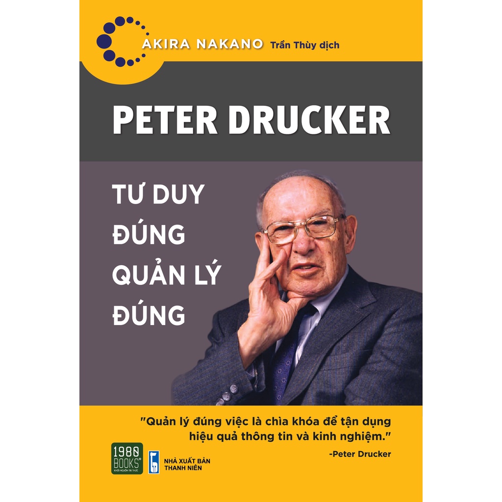 Sách - Peter Drucker Tư duy đúng Quản lý đúng | Shopee Việt Nam