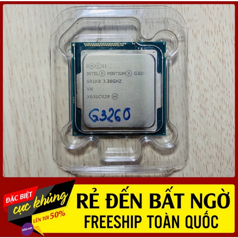 CPU Pentium G3260 Socket 1150 lắp main H81 | Shopee Việt Nam