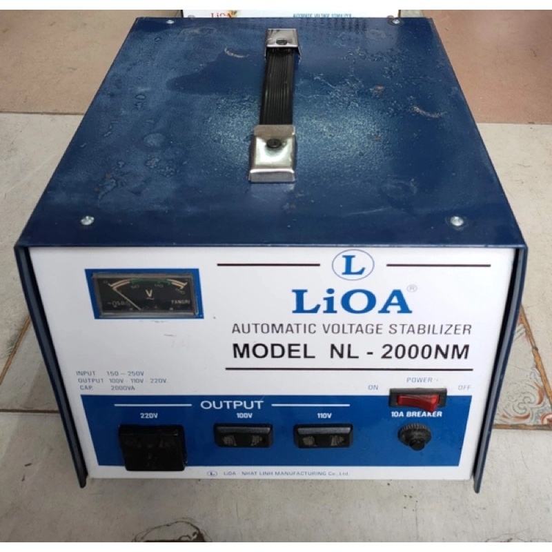 Máy ổn áp Lioa 2KVA (2000W) nguồn ra 100V, 110V, 220V | Shopee Việt Nam