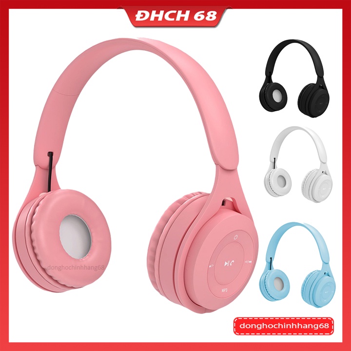 Tai Nghe Chụp Tai Bluetooth Y08, Tai Không Dây Có Mic, Có Thẻ Nhớ, Âm ...