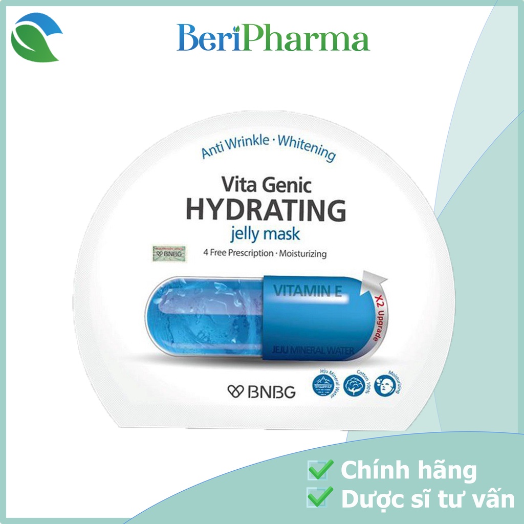 [CHÍNH HÃNG] BNBG Mặt Nạ Thạch Dưỡng Ẩm, Cấp Nước Vita Genic Hydrating ...