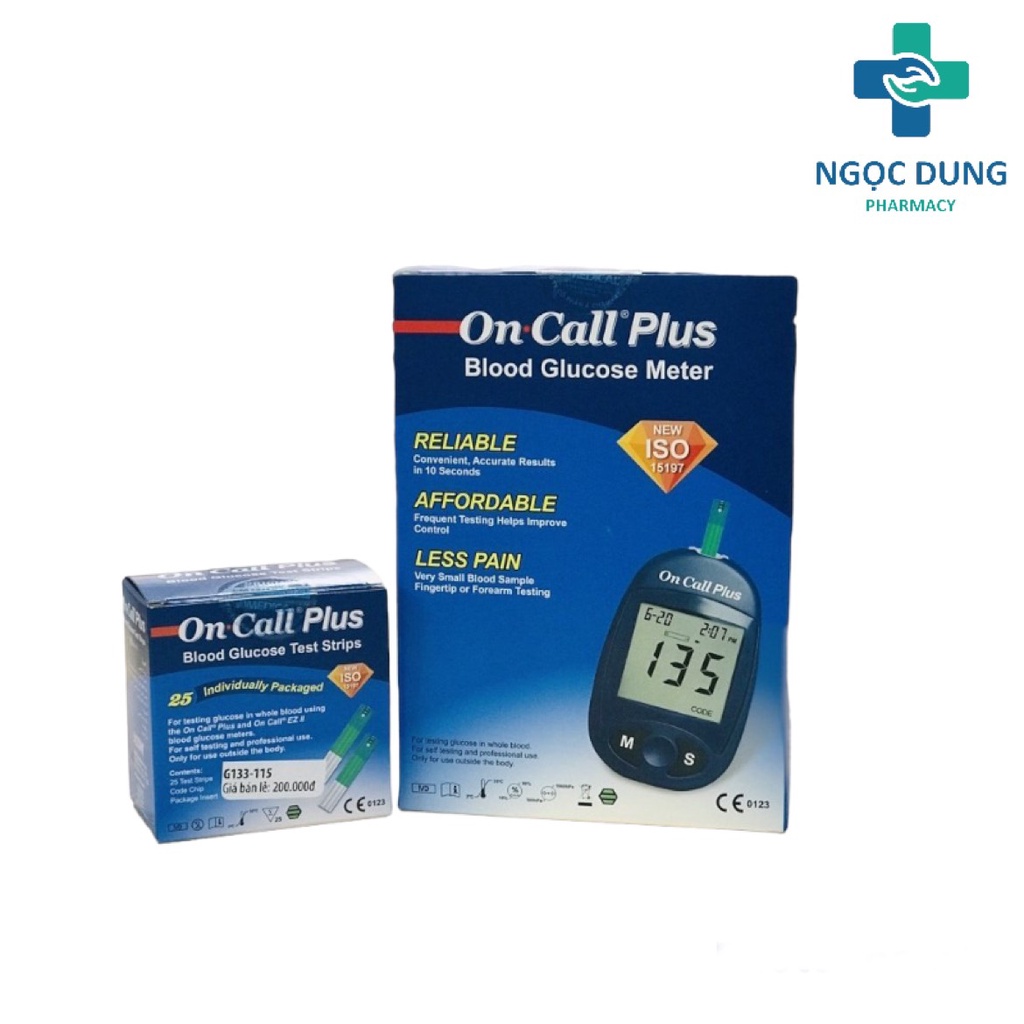 MÁY ĐO ĐƯỜNG HUYẾT ON CALL PLUS | Shopee Việt Nam