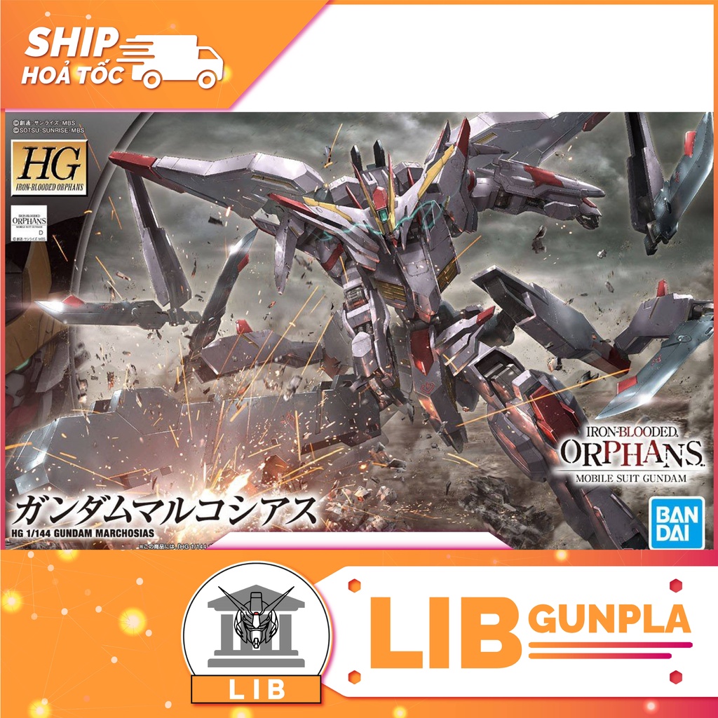 Mô hình lắp ráp Bandai Gundam Iron Blooded Orphans HG IBO 1/144 Gundam ...