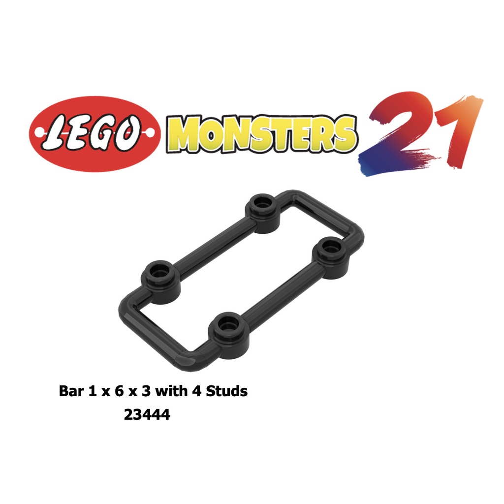 [1 cái]-Lego chính hãng, Thanh 1 x 6 x 3 với 4 chốt- ID 23444 | Shopee ...