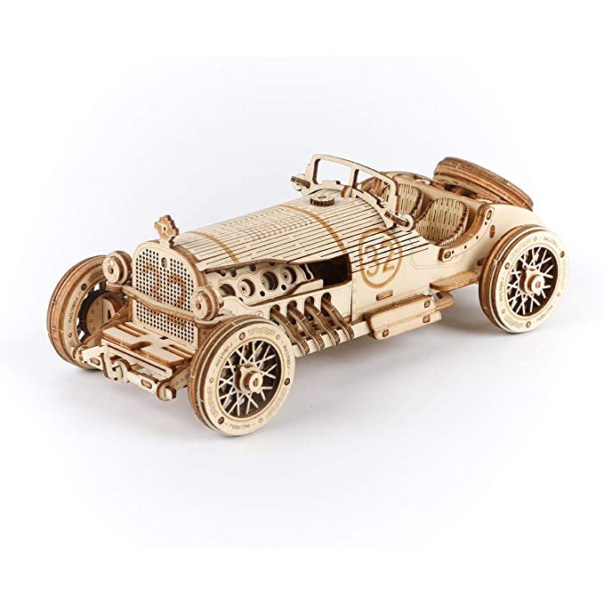 Mô Hình Lắp Ráp DIY Gỗ 3D ROBOTIM Xe Lửa MC501, Xe Tải MC502, Xe Dã ...