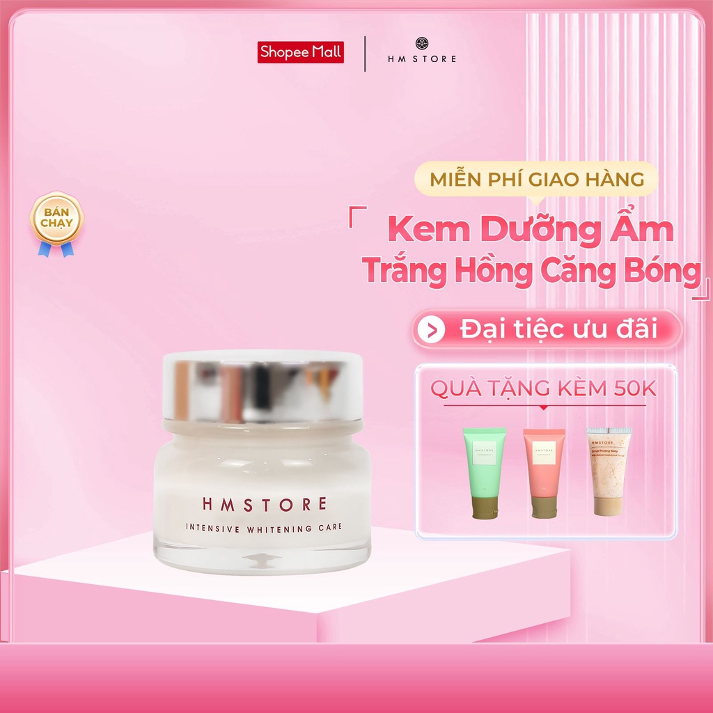 Kem Dưỡng Ẩm Trắng Hồng Căng Bóng HM STORE - [JUSSMY - TRẮNG HỒNG CĂNG ...