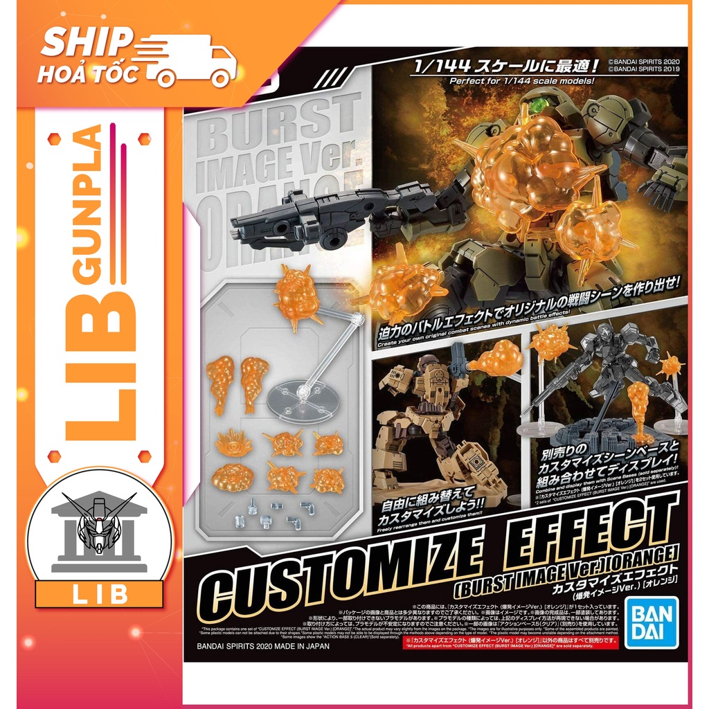 Mô hình lắp ráp Bandai 30MM Phụ kiện Customize Effect - Burst Scene ...