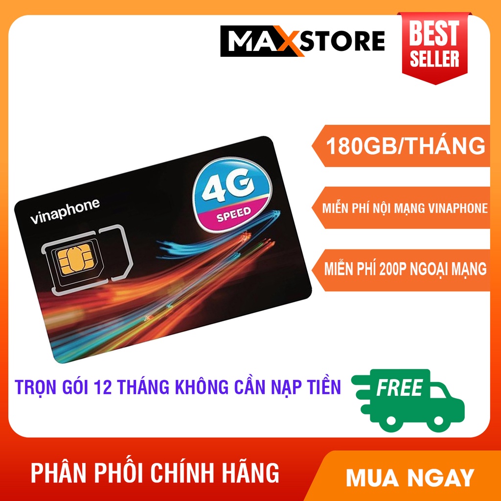 SIM 4G VINAPHONE VD89, D60G,VD149,big50y TRỌN GÓI 12 THÁNG - 4GB/NGÀY - 120GB/THÁNG DATA TỐC ĐỘ ...