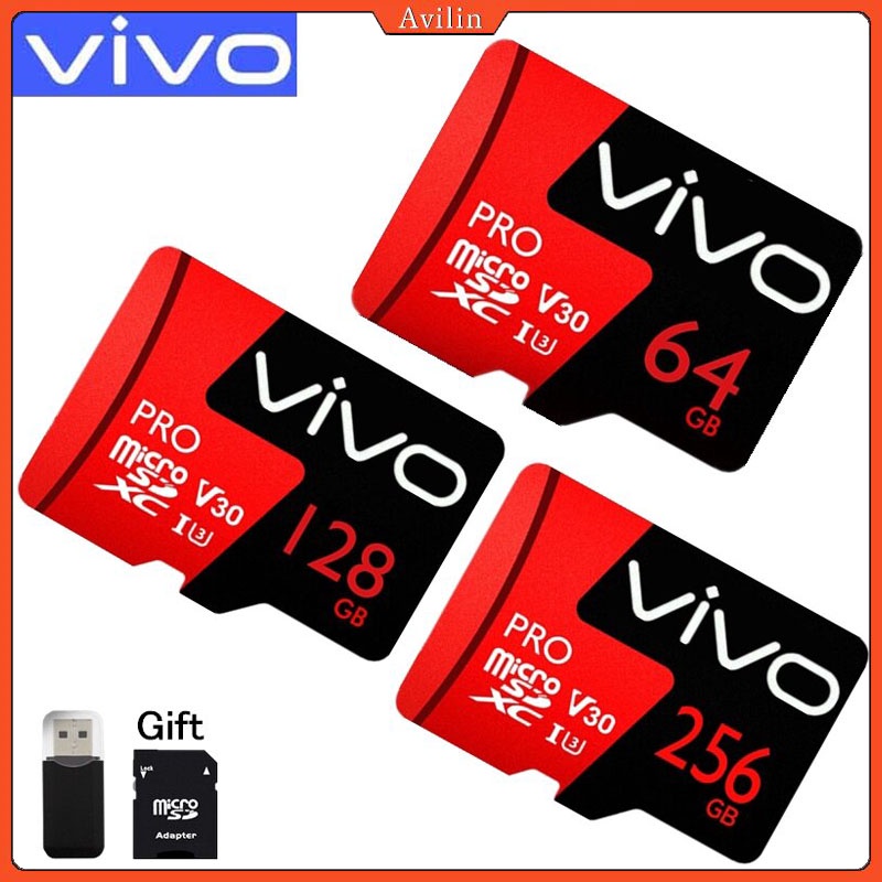 VIVO Thẻ Nhớ Micro SD 100% 100Gb 256GB TF Dung Lượng 16GB 32GB 64GB 128GB 256GB | Shopee Việt Nam