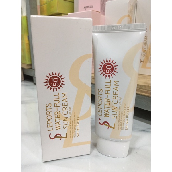 Kem chống nắng SL Leports Water Full Sun Cream màu trắng SPF 50+ PA ...
