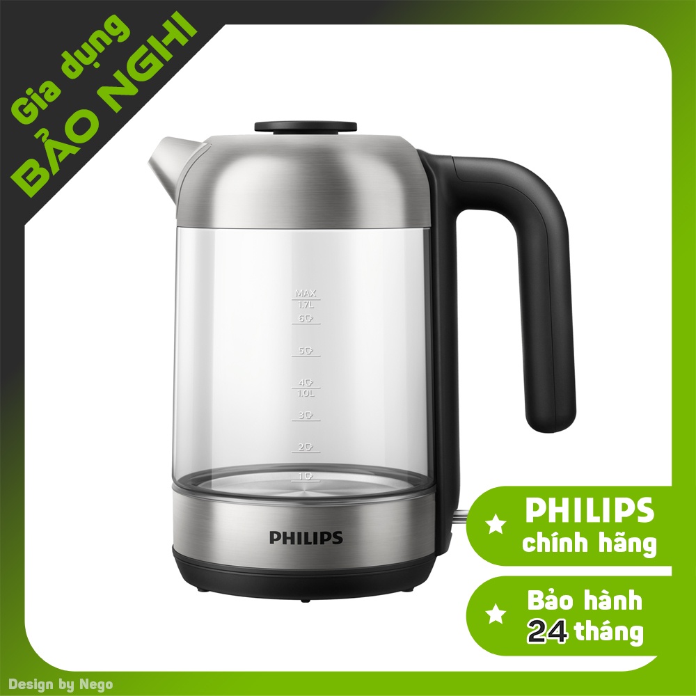 [Chính hãng] Bình đun siêu tốc Philips HD9339 - 1.7 lít | Shopee Việt Nam