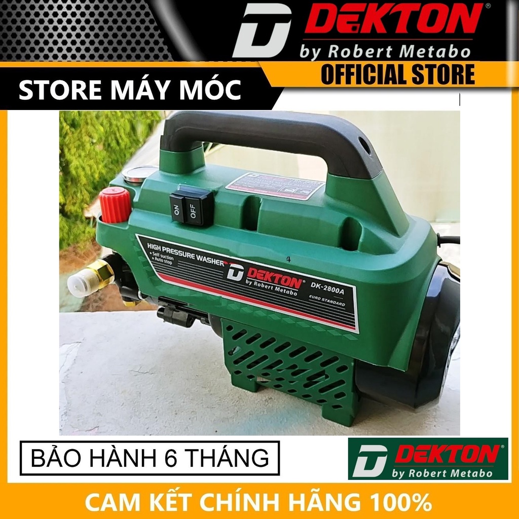 MÁY RỬA XE 2800W (12 LÍT /PHÚT) DEKTON DK-2800A - HÀNG CHÍNH HÃNG | Shopee Việt Nam