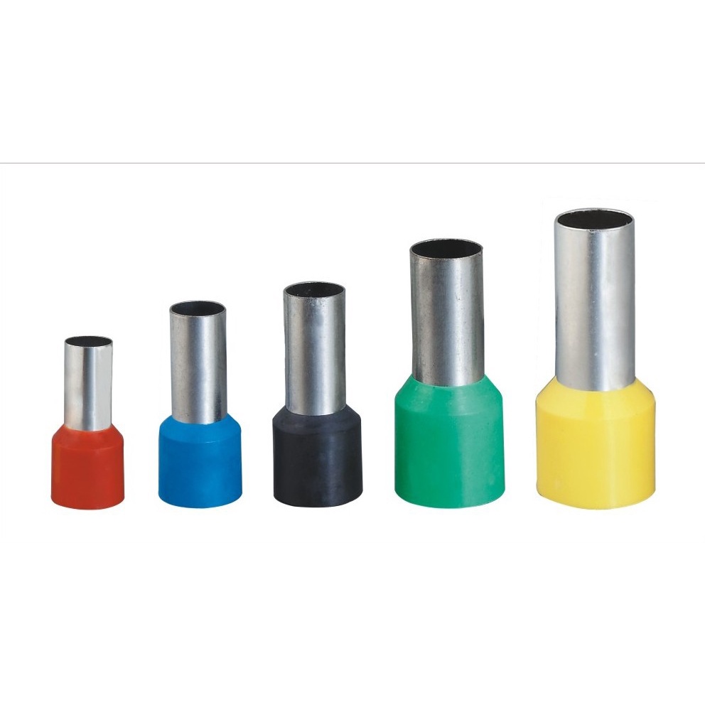 100 đầu cos pin rỗng cho dây điện từ 0.5 đến 10mm2 E0508,E7508,E1008 ...