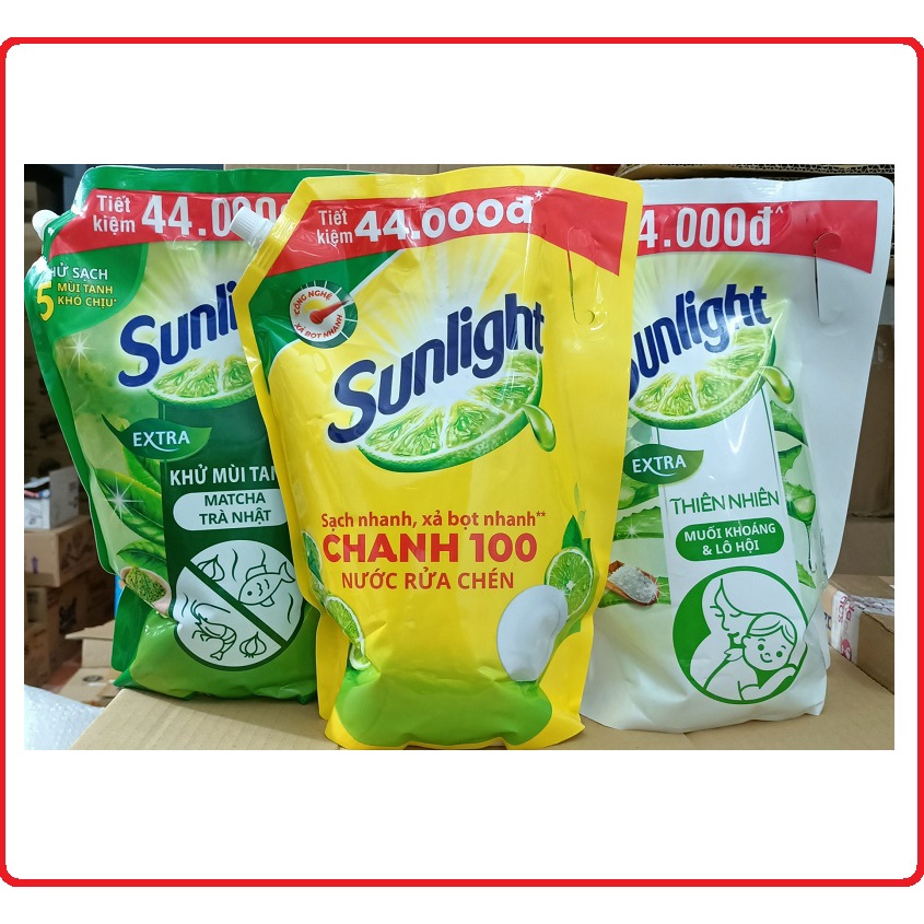 Nước Rửa Chén SUNLIGHT TÚI 3.4KG | Shopee Việt Nam