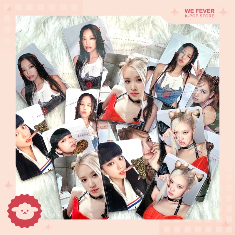 [SET 2C] Lẻ thẻ bo góc của bộ "BORN PINK” TOP LOADER chính hãng ...