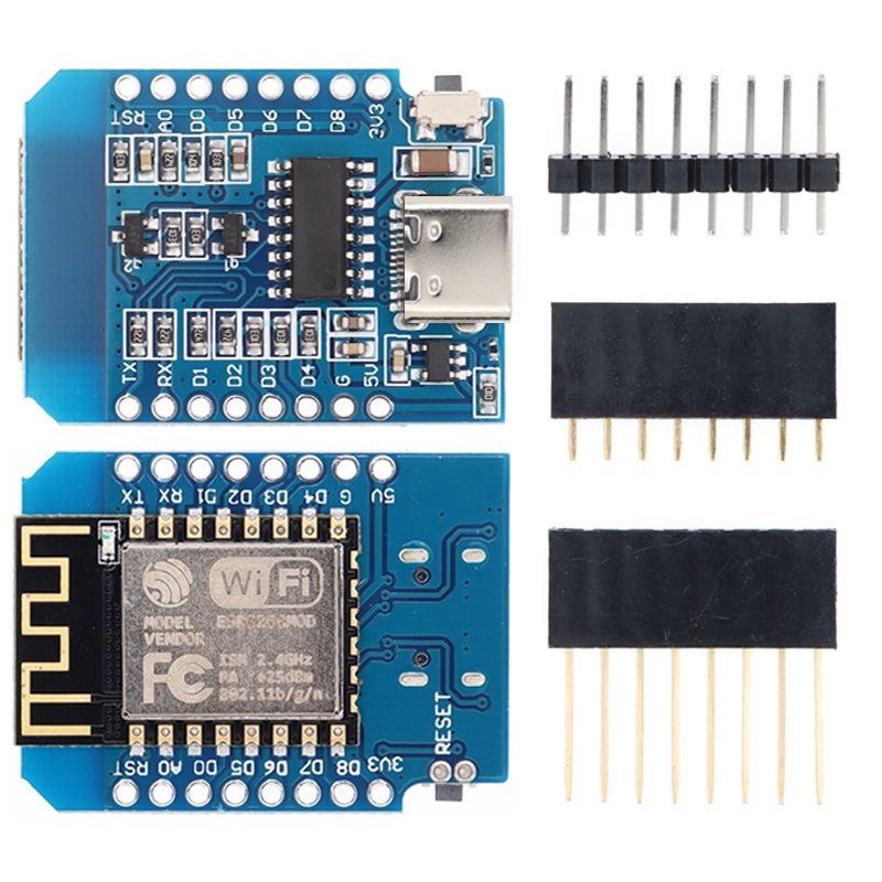 Bảng Mạch Phát Triển WIFI ESP8266 ESP-12E ESP-12F CH340G WeMos D1 Mini PRO V3.0.0 Chuyên Dụng ...
