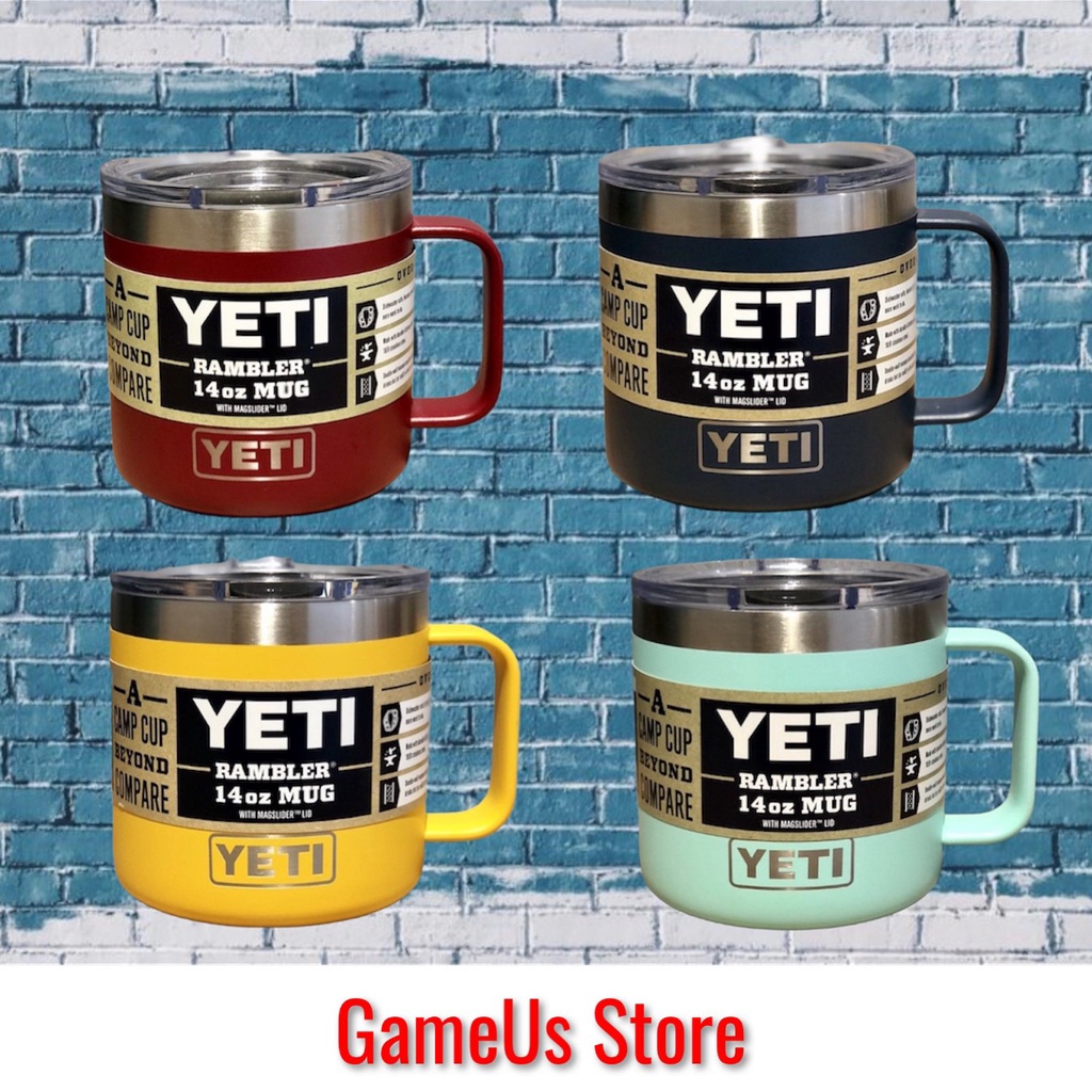 Ly giữ nhiệt YETI (USA) chính hãng - Mug 14oz nắp Magslider | Shopee ...