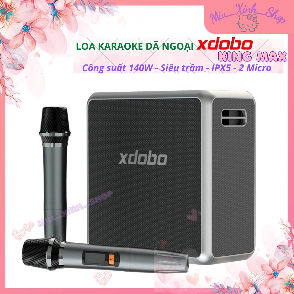 ★Chính hãng★ Loa Bluetooth karaoke Xdobo King Max 140W Siêu Trầm Hay ...
