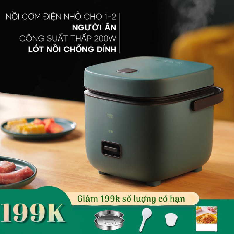 Nồi cơm điện thông minh đa năng, Nồi cơm điện nhỏ phù hợp cho 2 người ...