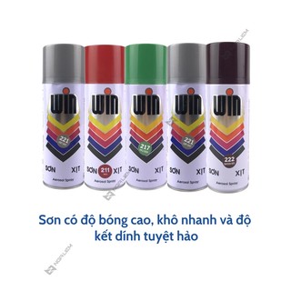 Sơn xịt WIN Spray Đủ Màu (400ml) [Hàng chính hãng nhà sản xuất ...