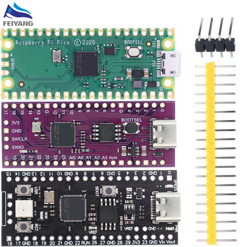 Bảng Mạch Raspberry Pi Pico RP2040 264KB ARM Microcomter Công Suất Cao Cortex-M0+ | Shopee Việt Nam