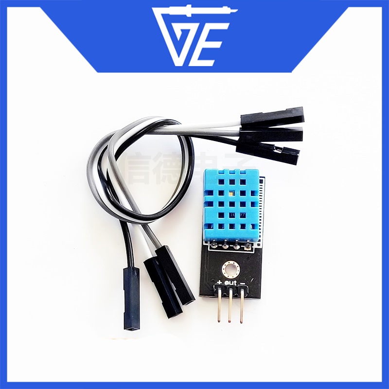 Mạch cảm biến DHT11 - Cảm Biến Nhiệt Độ và Độ Ẩm cho Arduino | Shopee ...