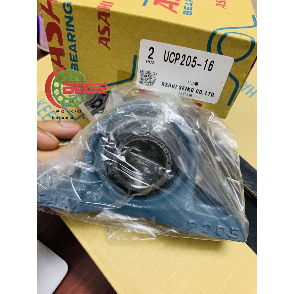[Bạc đạn giá rẻ] Vòng bi bạc đạn ASAHI UCP205-16 chính hãng | Shopee Việt Nam