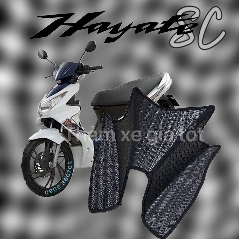 Thảm lót chân xe Hayate, thảm xe Suzuki Hayate SC, Hayate SS | Shopee ...