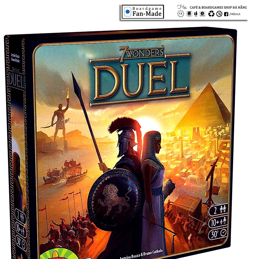 7 Wonders Duel - Boardgame thách đấu 7 kì quan | Shopee Việt Nam