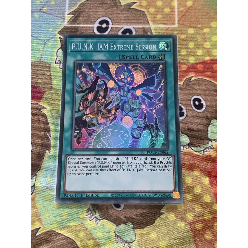 [ Đỗ Lạc Shop ] Thẻ Bài Yugioh Spell P.U.N.K. JAM Extreme Session ...