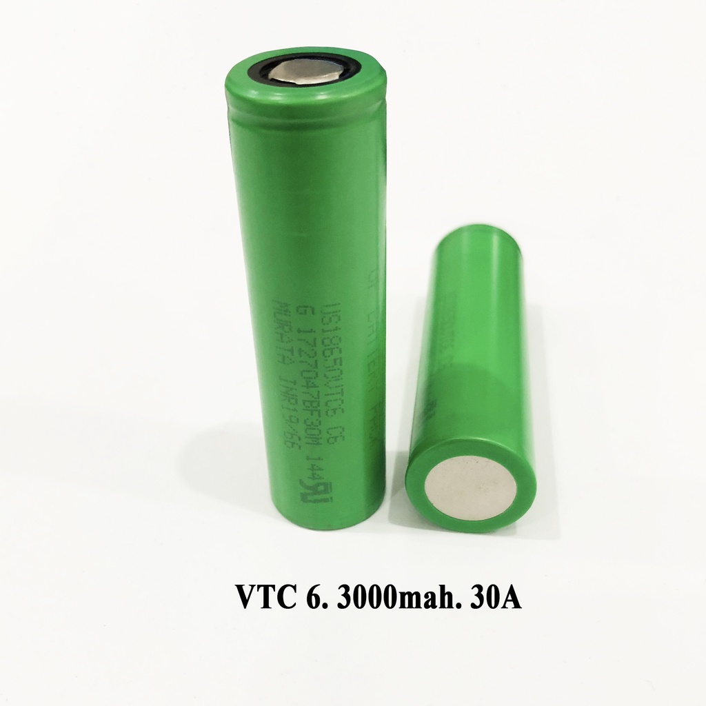 Pin Sạc Sony VTC6 3000mah 30A. Pin Lithium-ion (Li-ion) VTC6 3000mah ...