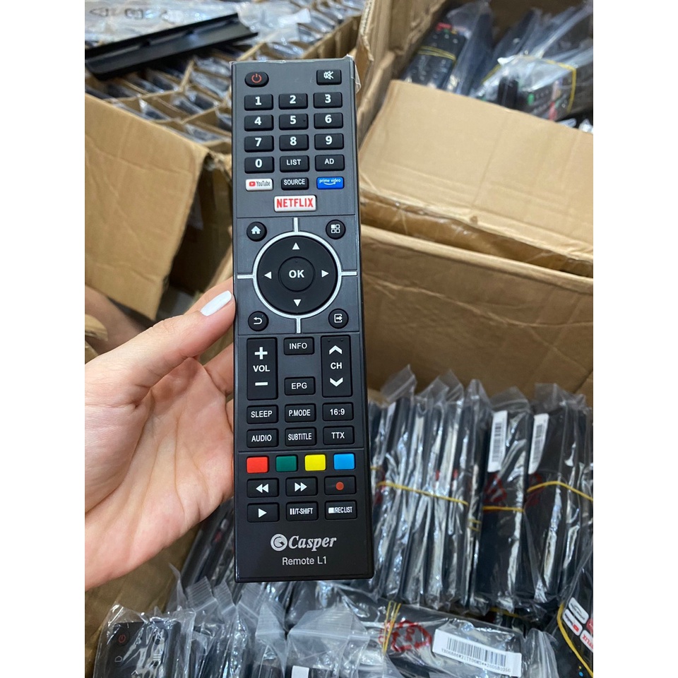 Điều khiển tivi casper - Remote tivi casper loại không có giọng nói | Shopee Việt Nam